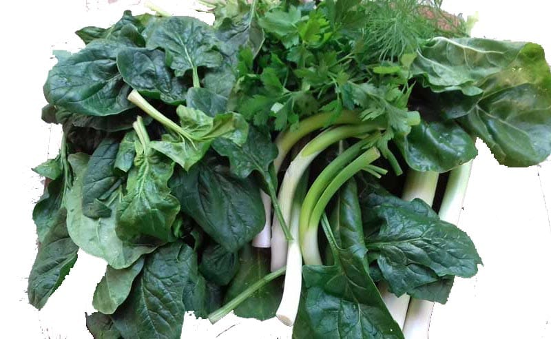 Χόρτα για πίτα - Ecogaia Farm